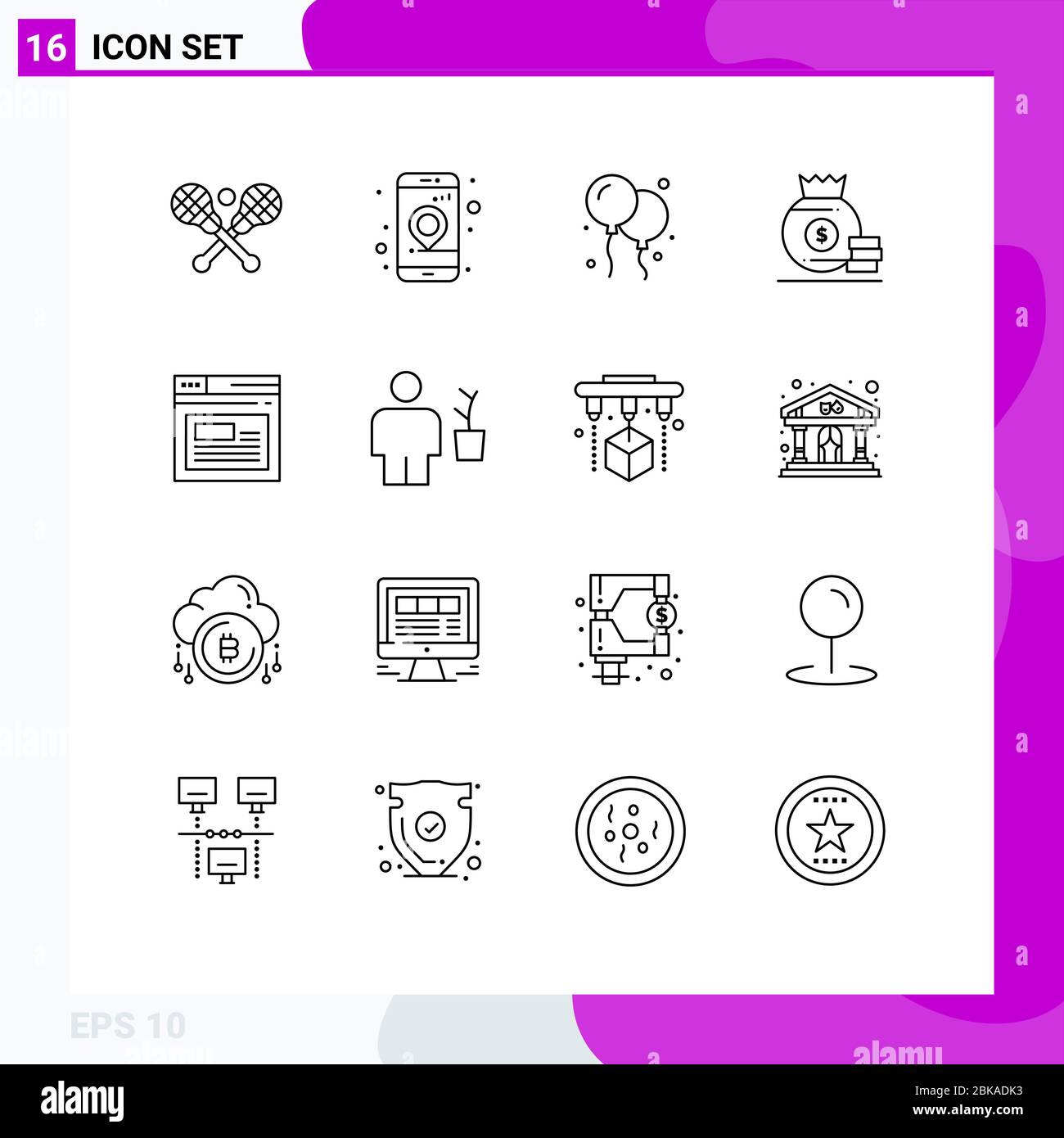 16 bit vector vectors hi-res stock photography and images - Alamy