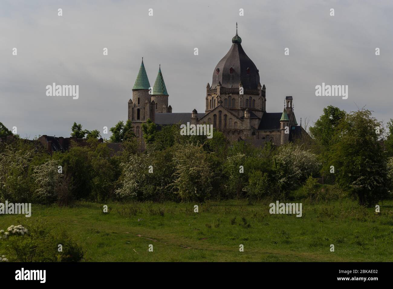 Hoge Fronten (high fronts)park in Maastricht is an 18th century ...