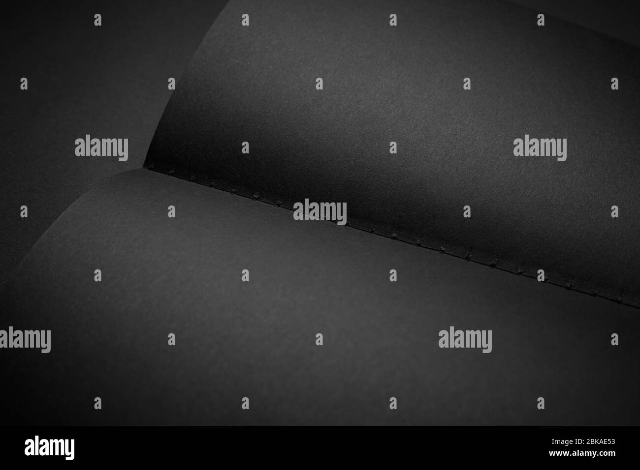 Photo blank closed notebook Black and White Stock Photos & Images - Alamy