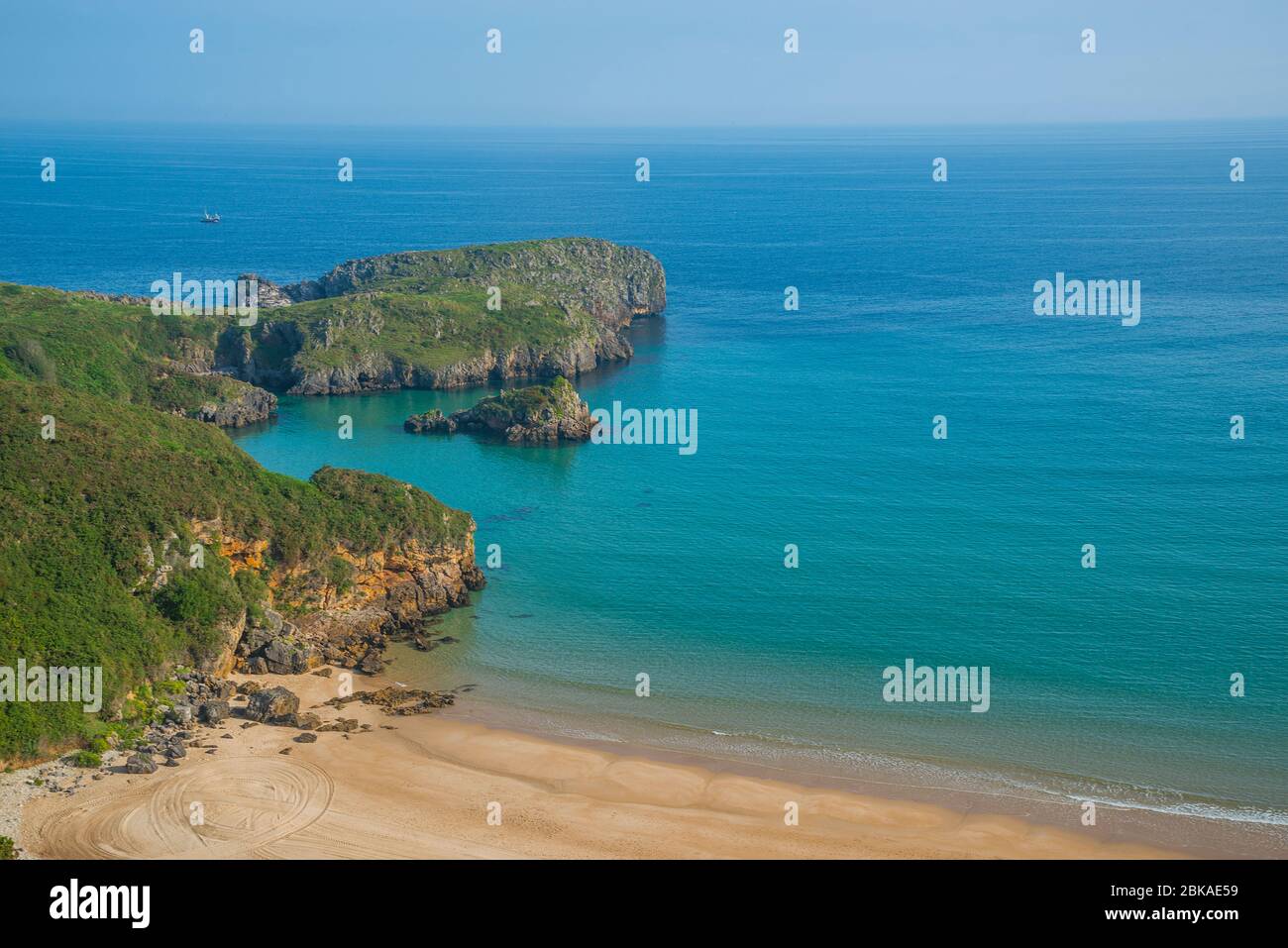 Torimbia beach. Niembro, Asturias, Spain Stock Photo - Alamy