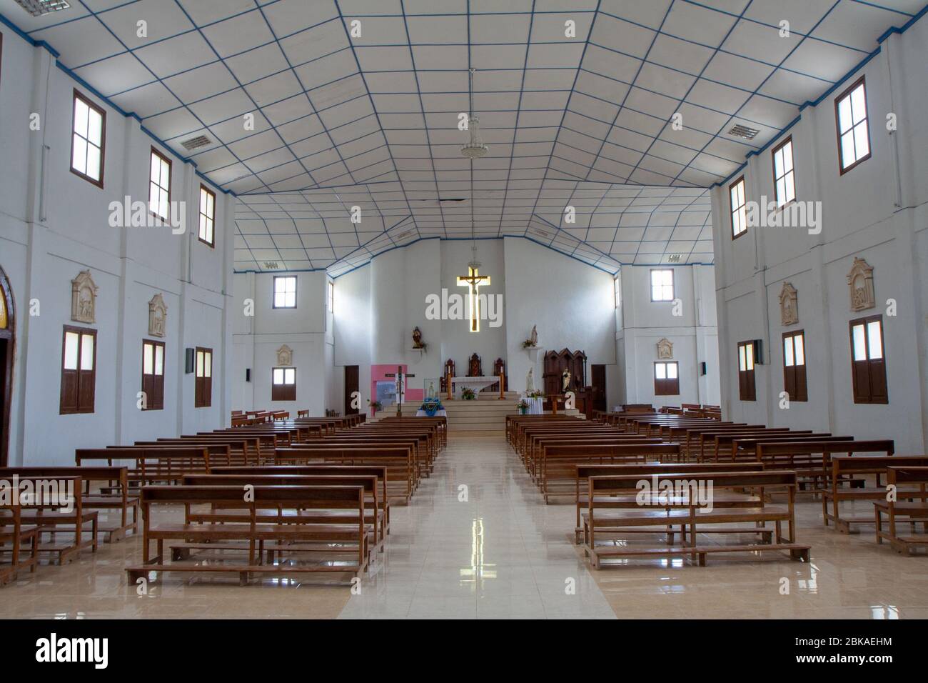 Igreja de Maubisse. Maubisse is a historic town in the hills 70 km ...