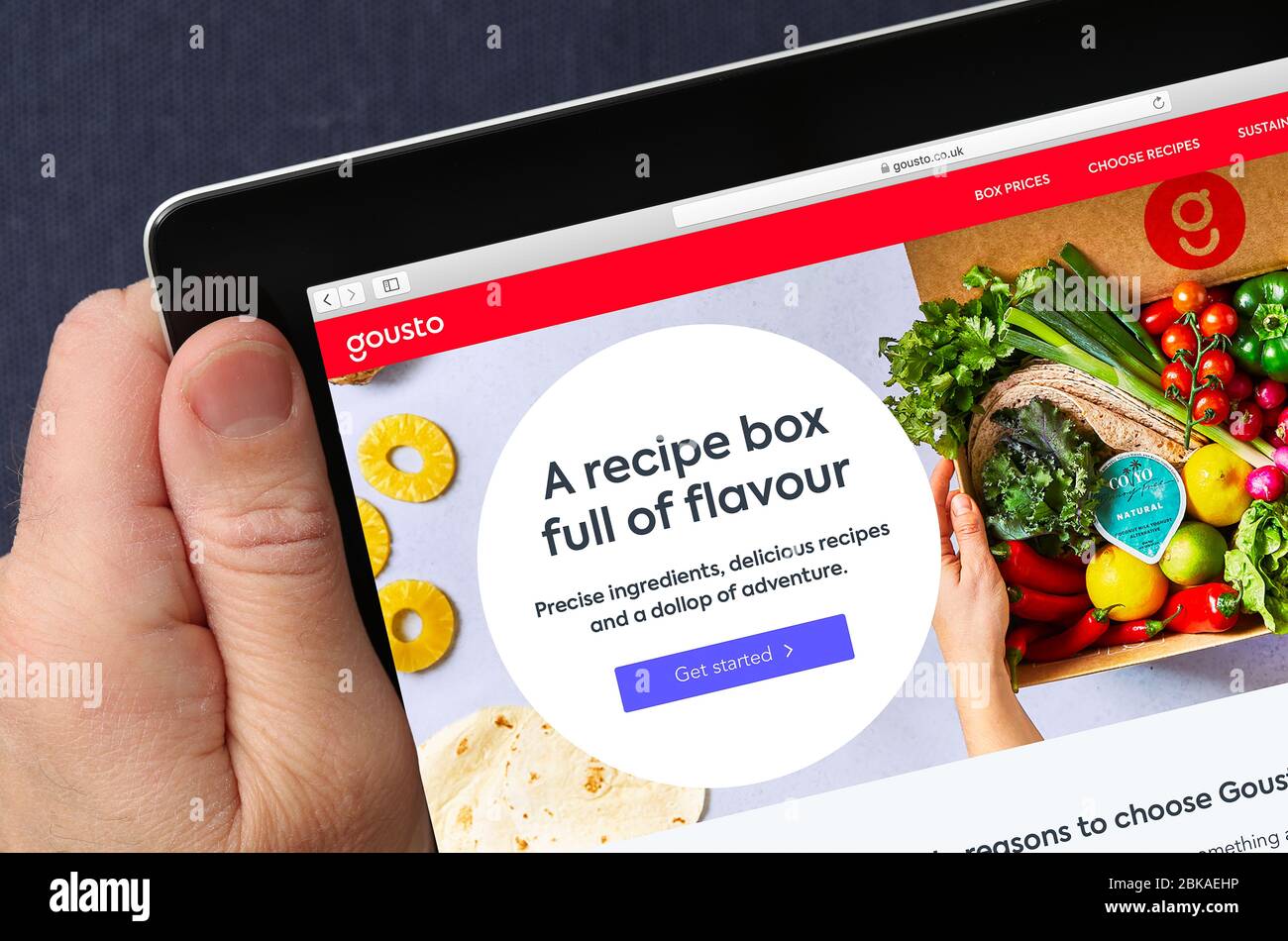 Gousto food hi-res stock photography and images - Alamy