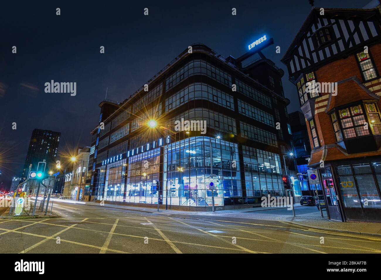 A view of the Express Building on Great Ancoats Street, Ancoats ...