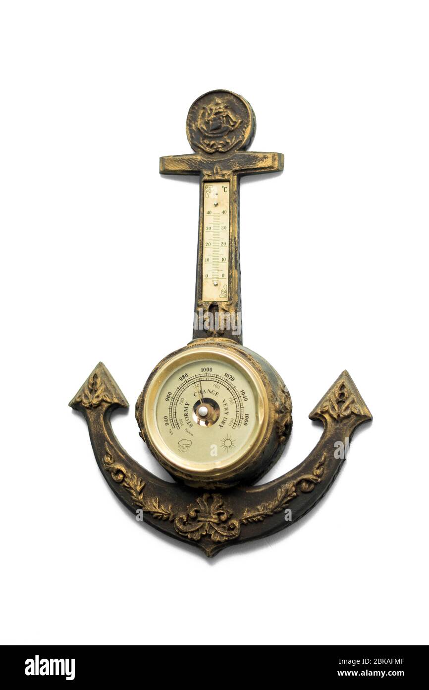 Barometer weather symbols Cut Out Stock Images & Pictures - Alamy