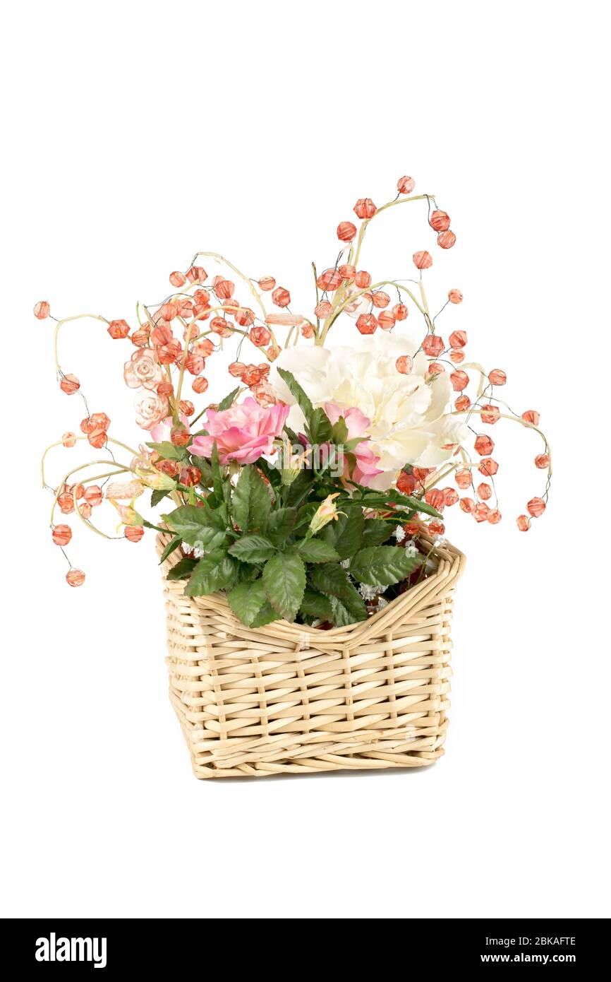 Vase on coffee table Cut Out Stock Images & Pictures - Alamy