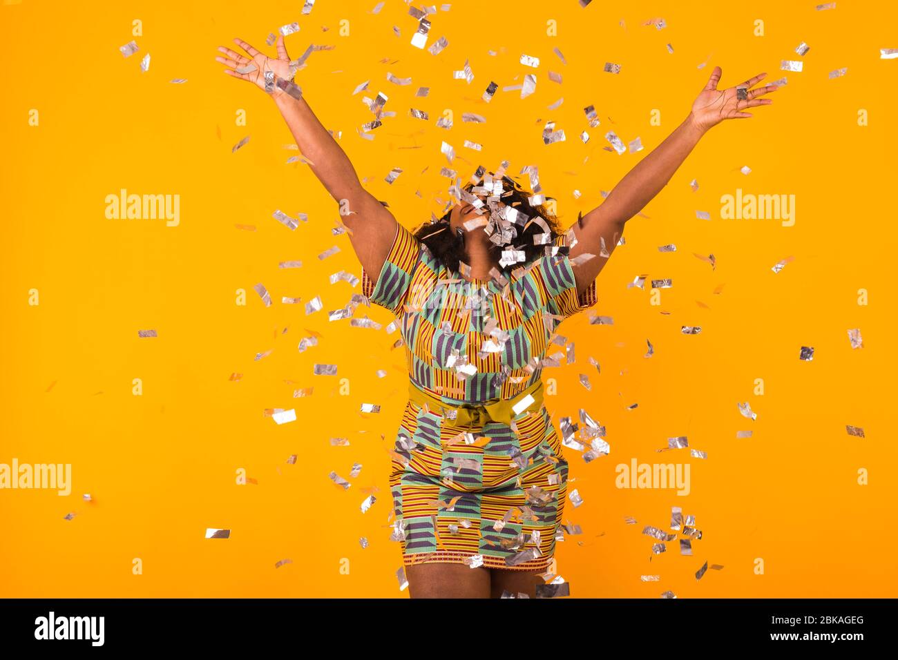 Party, holidays and birthday concept - Celebrating happiness, young ...