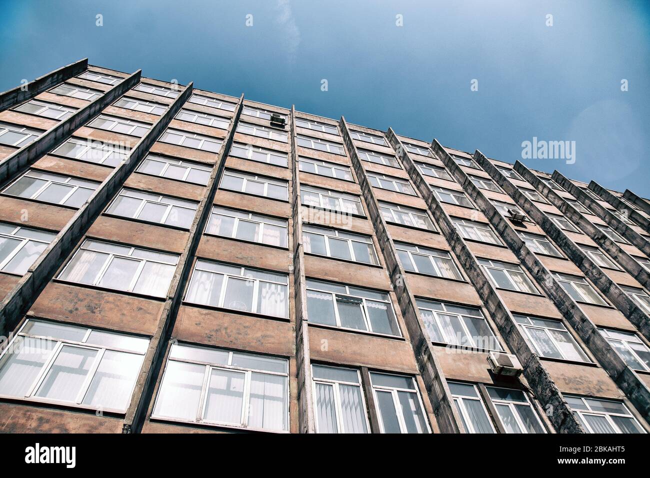 Old building from below Stock Photo - Alamy