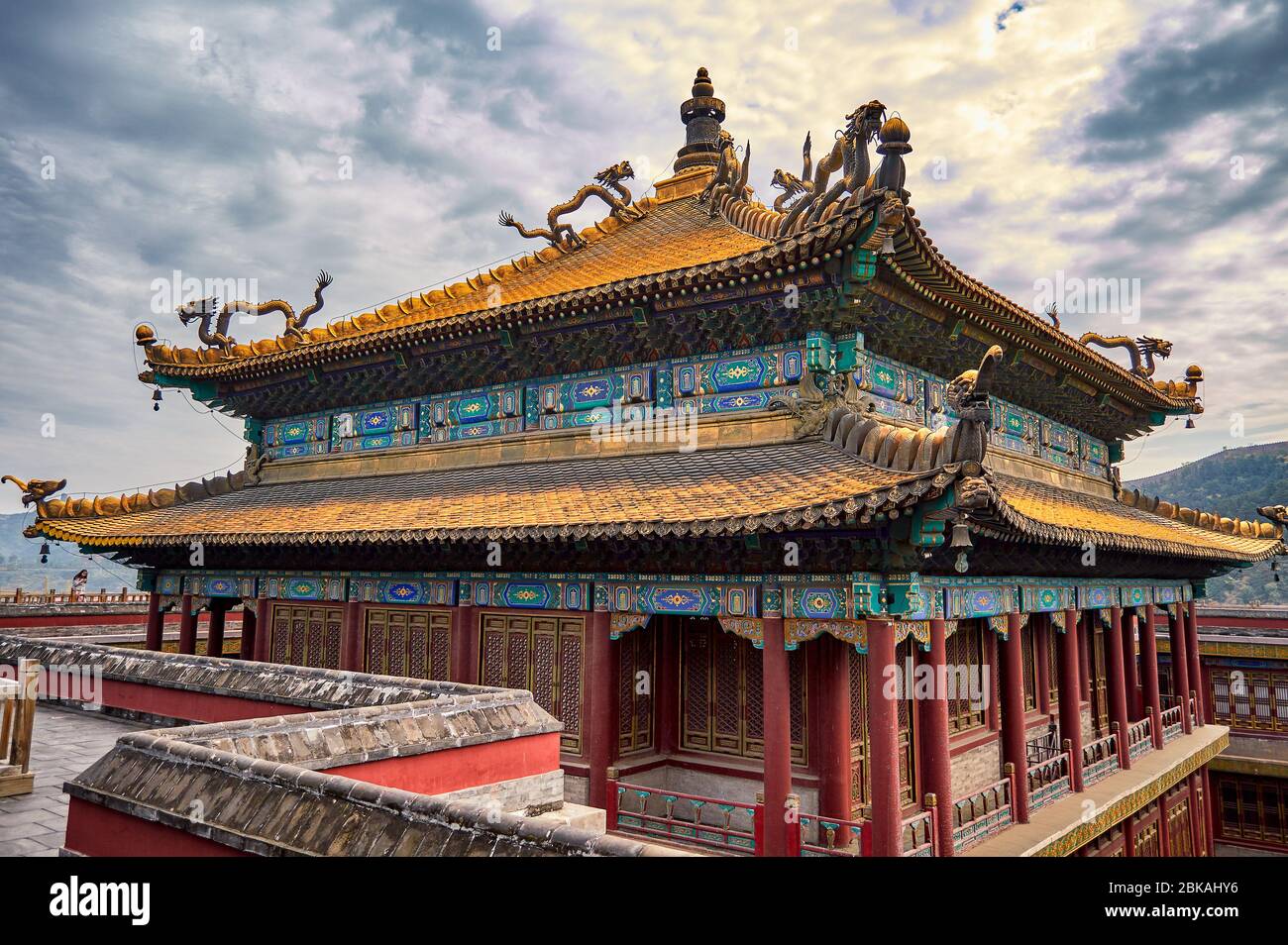 The eight outer temples hi-res stock photography and images - Alamy