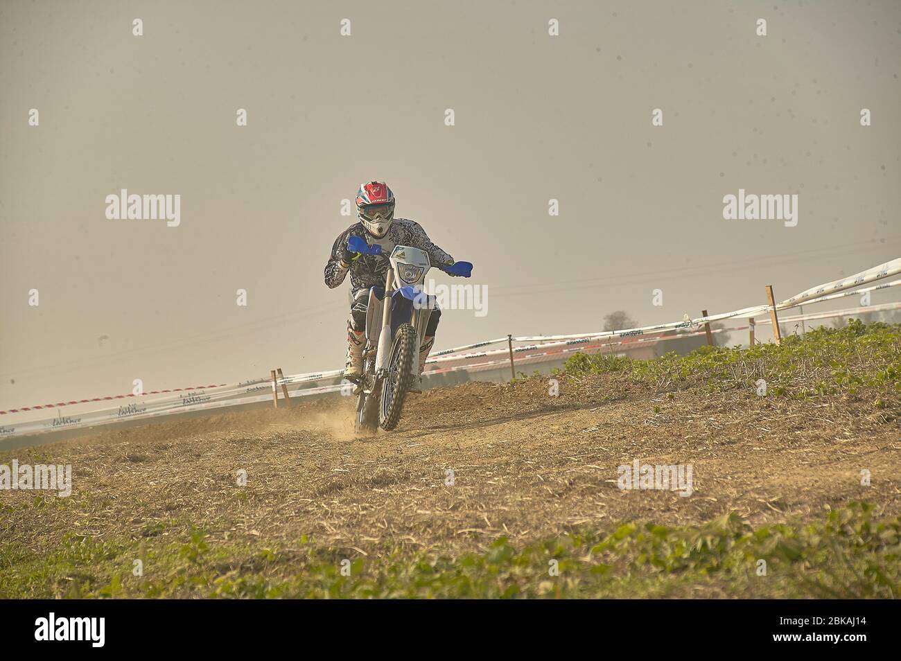 Enduro race in Countryside Stock Photo - Alamy