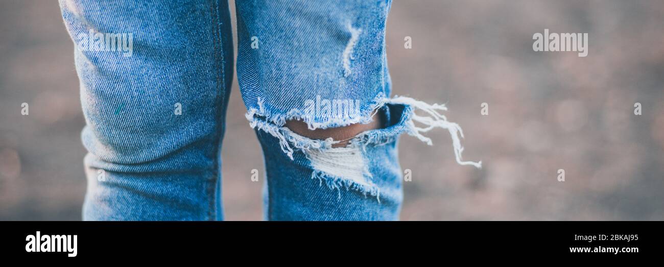 Torn Pants High Resolution Stock Photography and Images - Alamy