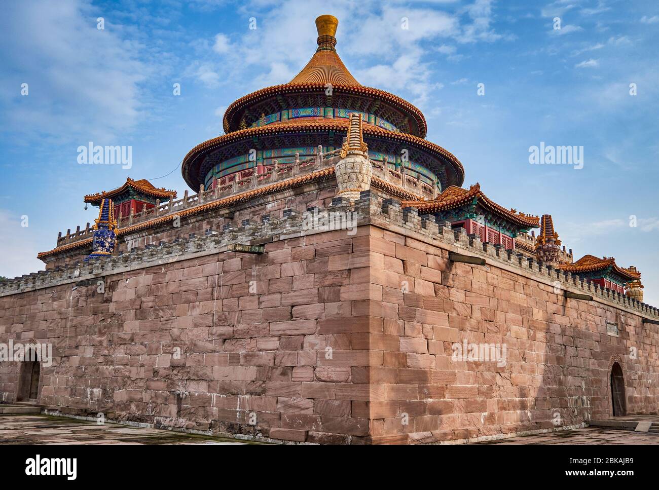 Pule Temple, Temple of Universal Joy, one of the Eight Outer Temples of ...