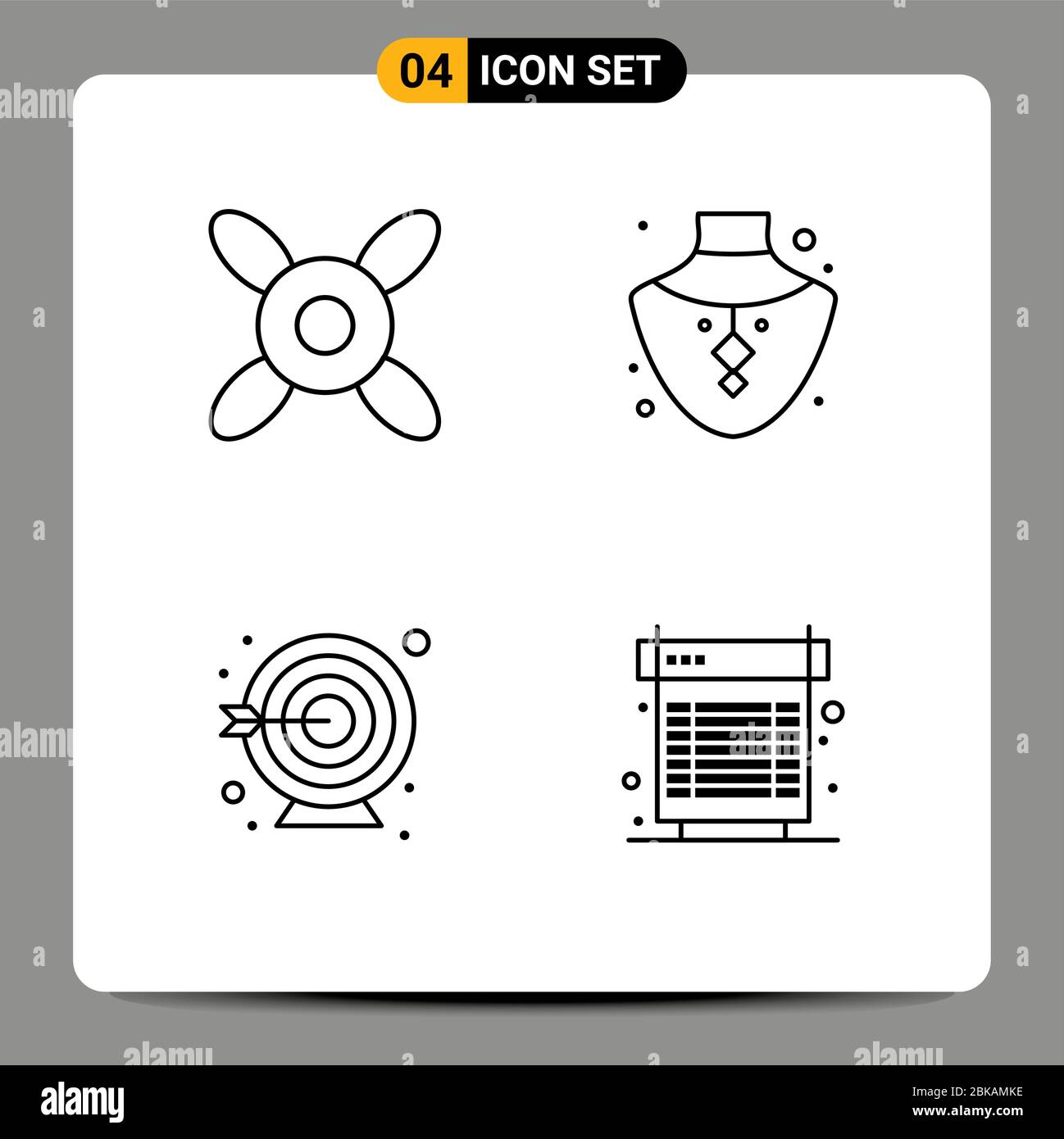 Pictograms fan Stock Vector Images - Alamy