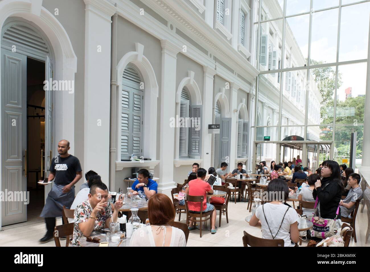Food for Thought, cafe at the National Museum of Singapore, Singapore ...
