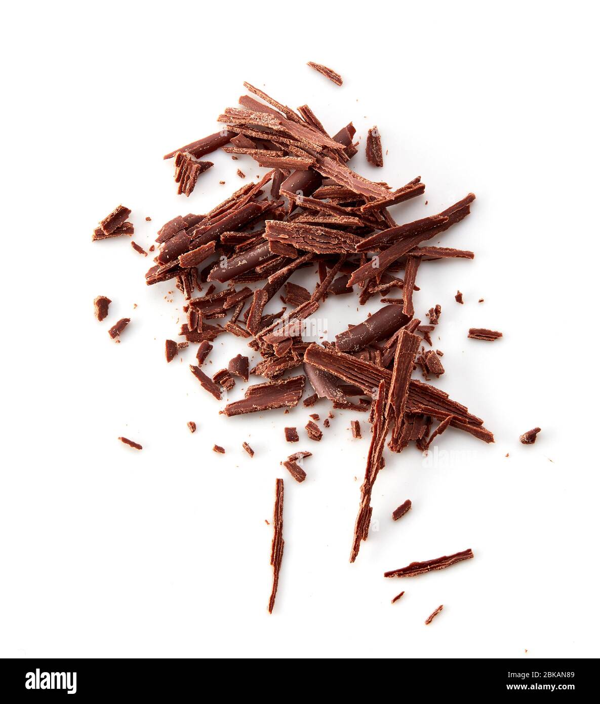 Top view chocolate shavings hi-res stock photography and images - Alamy