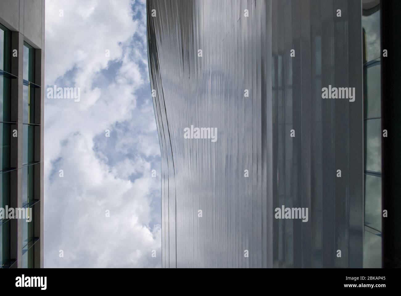 Modern Architecture Aluminium & Glass Reflections Elevation Windows ...