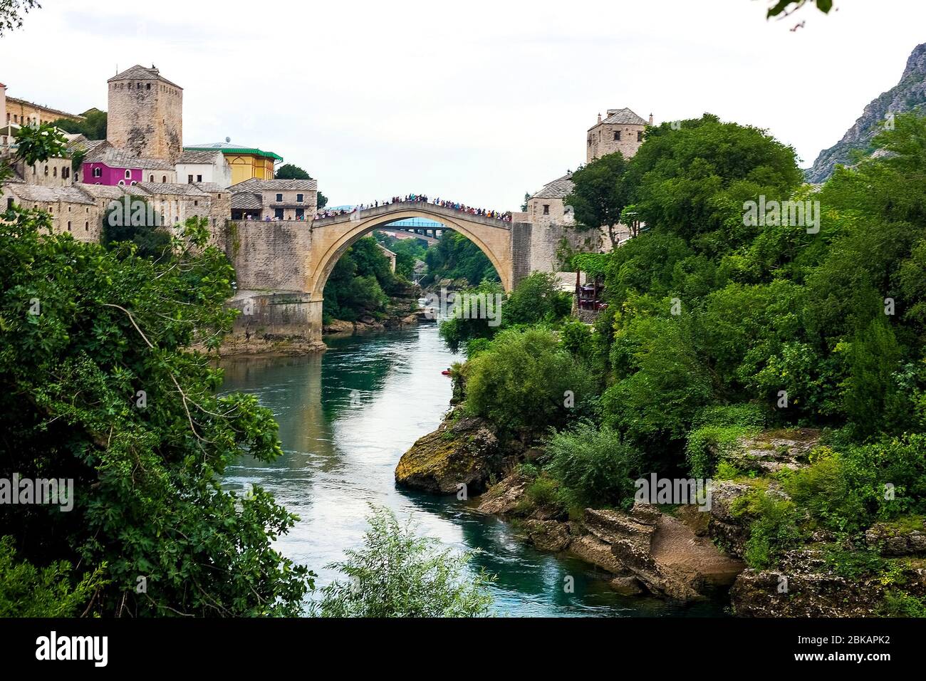 The Old Bridge, Mostar, Bosnia-Herzegovina Stock Photo - Alamy