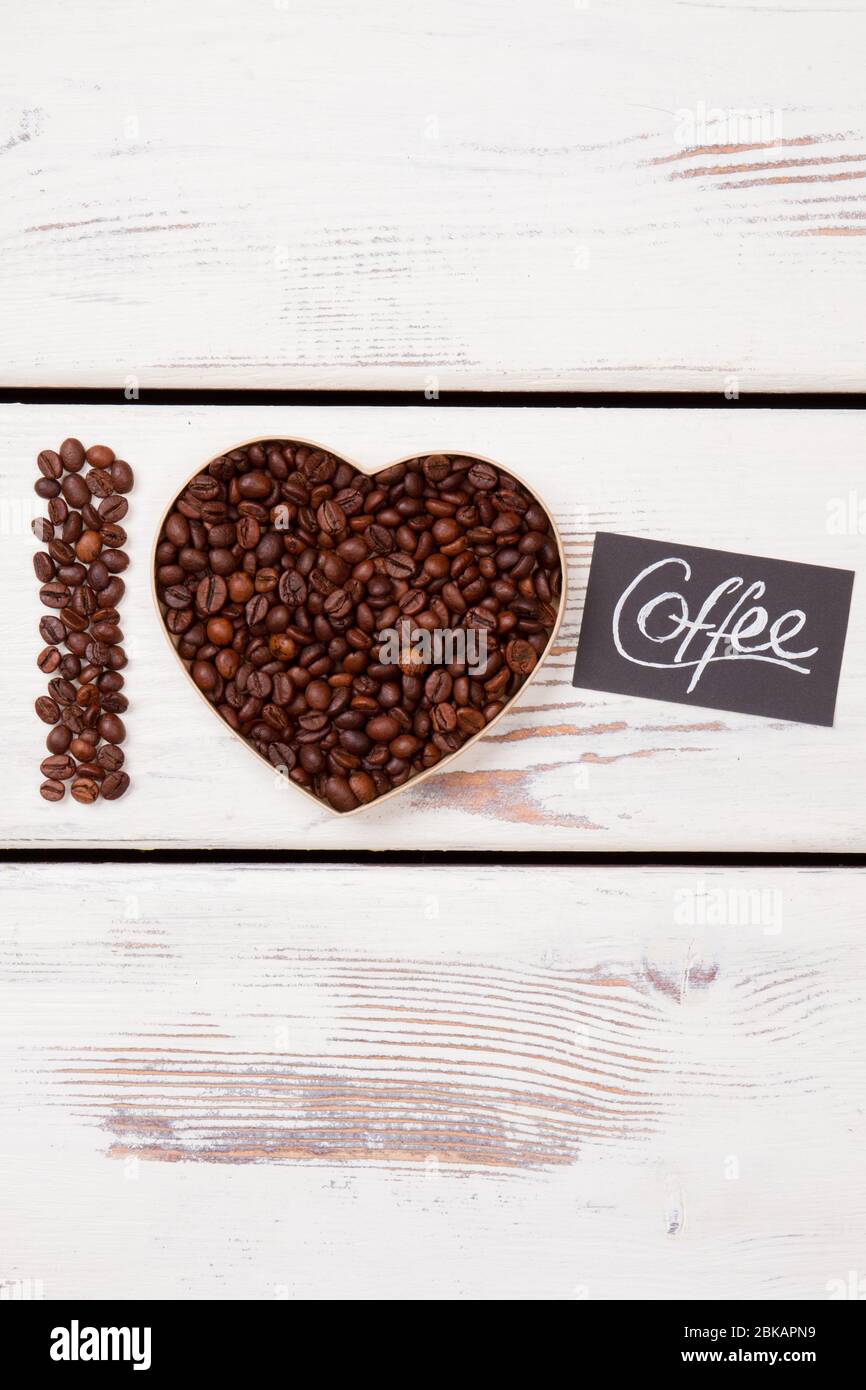 Coffee love concept Stock Photo - Alamy