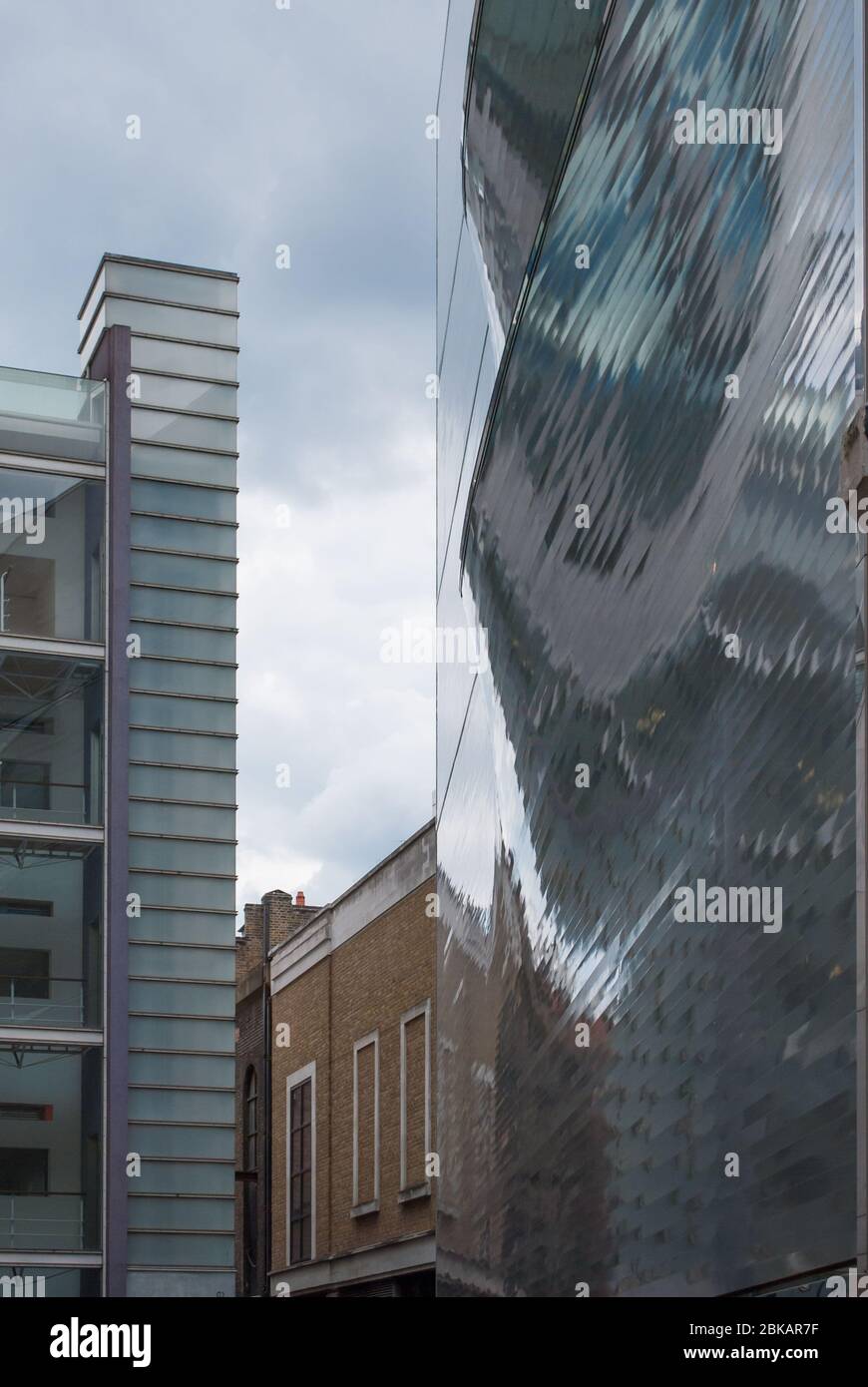 Modern Architecture Aluminium & Glass Reflections Elevation Windows ...
