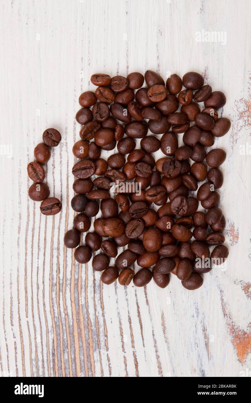 Beer bug made from coffee beans Stock Photo - Alamy