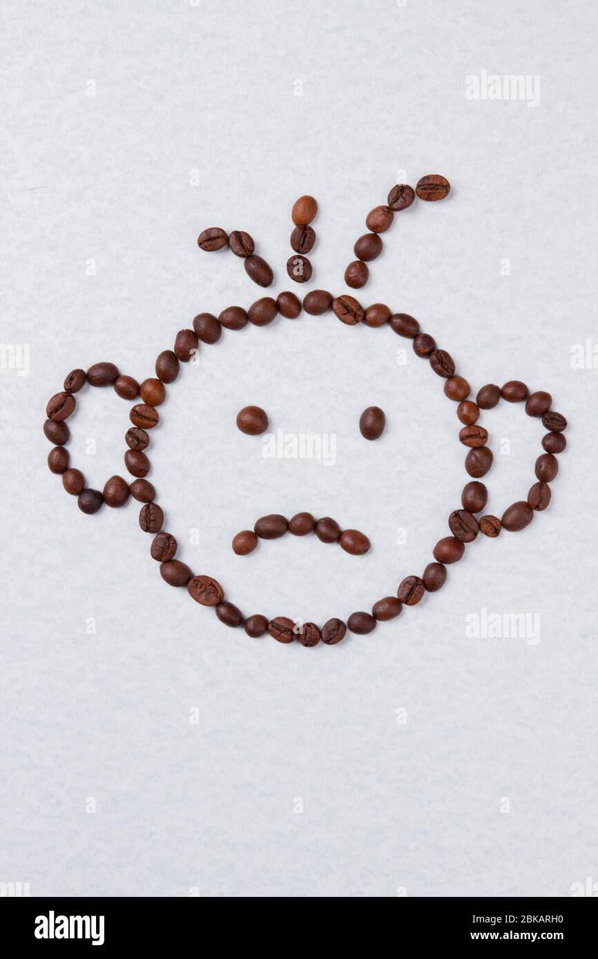 Sad face coffee hi-res stock photography and images - Alamy