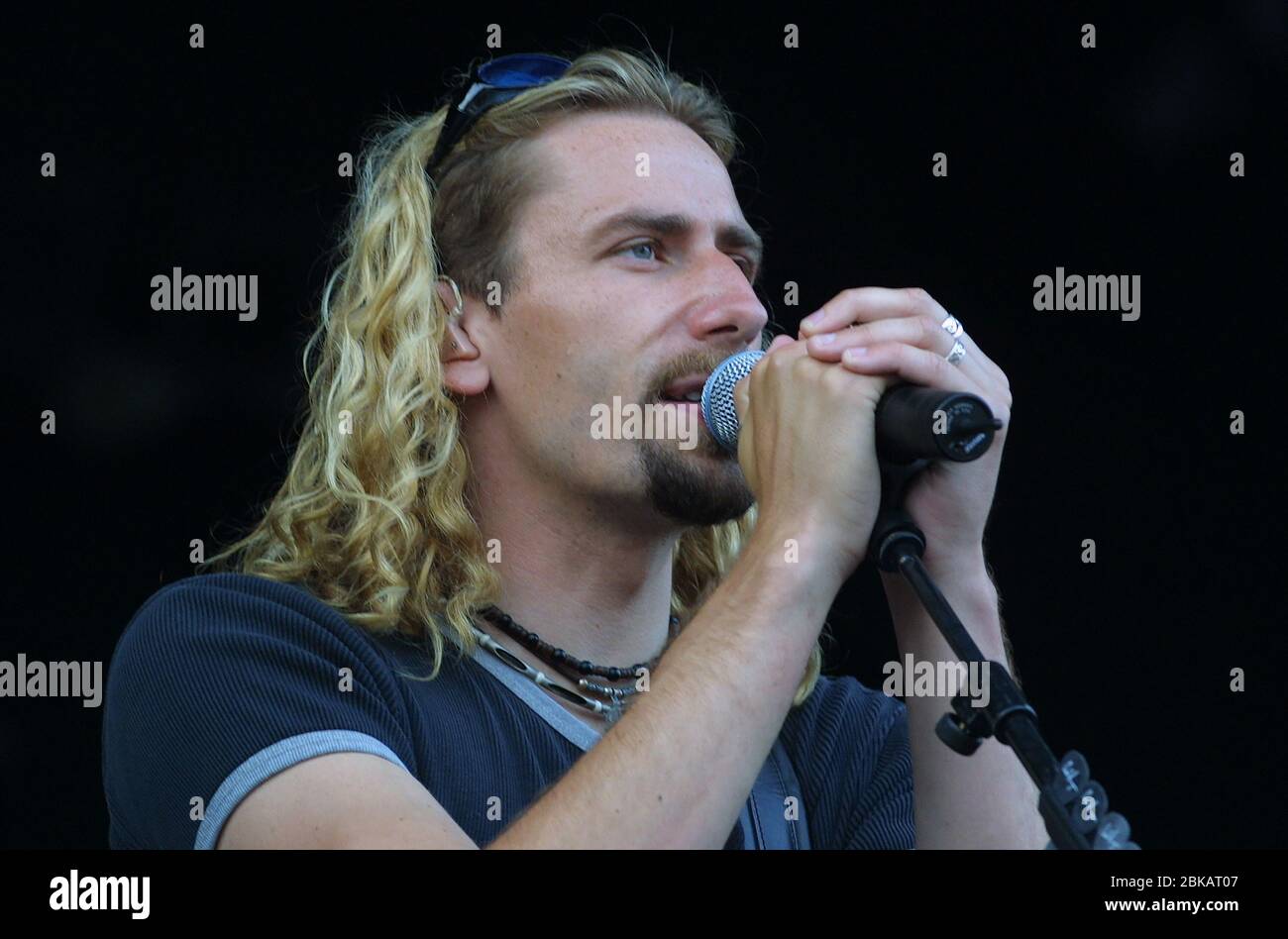 Chad kroeger nickelback lead singer hi-res stock photography and images ...