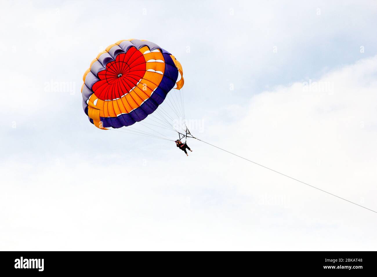 Parasailing - Water Sports in Bali, Indonesia Stock Photo - Alamy