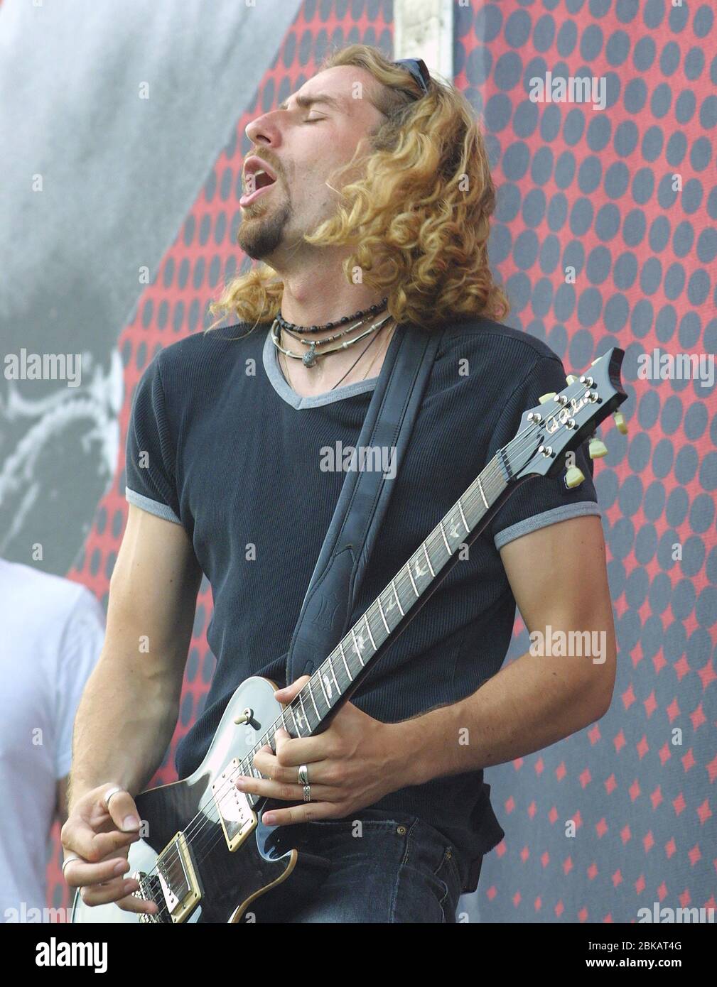 CHELMSFORD, ENGLAND - AUGUST 17: Chad Kroeger, lead singer of rock ...