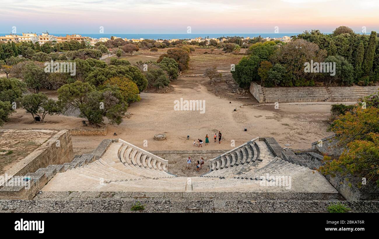 The Stadium is known as the stadium of Diagoras where Athletic games ...