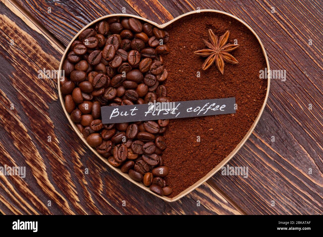But first, coffee Stock Photo - Alamy