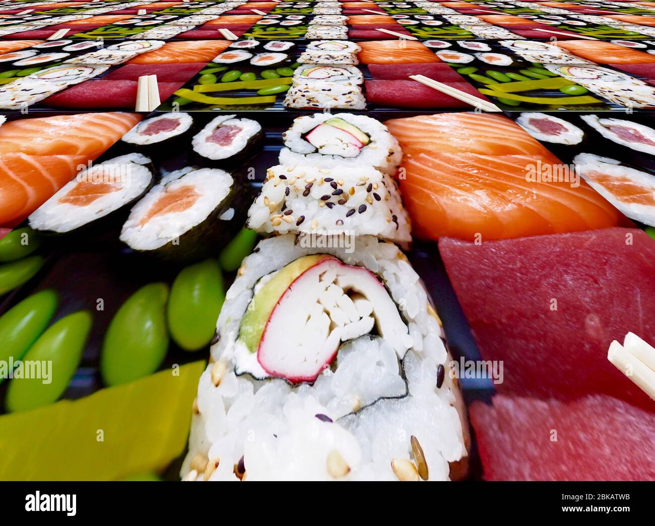Sushi tray hi-res stock photography and images - Alamy