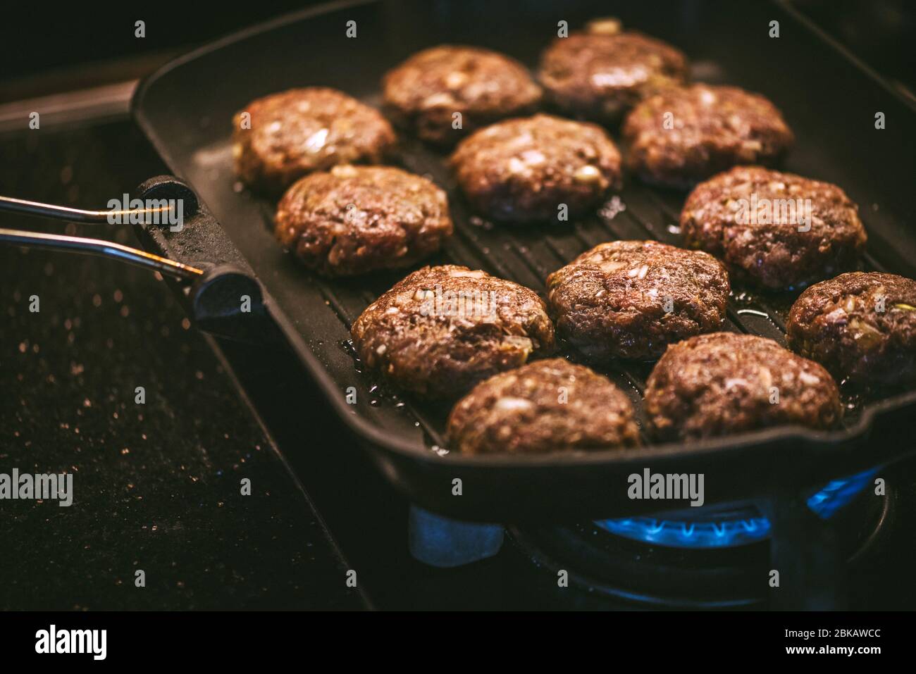 Homemade meatballs with pork minced meat . Homemade BBQ Stock Photo - Alamy