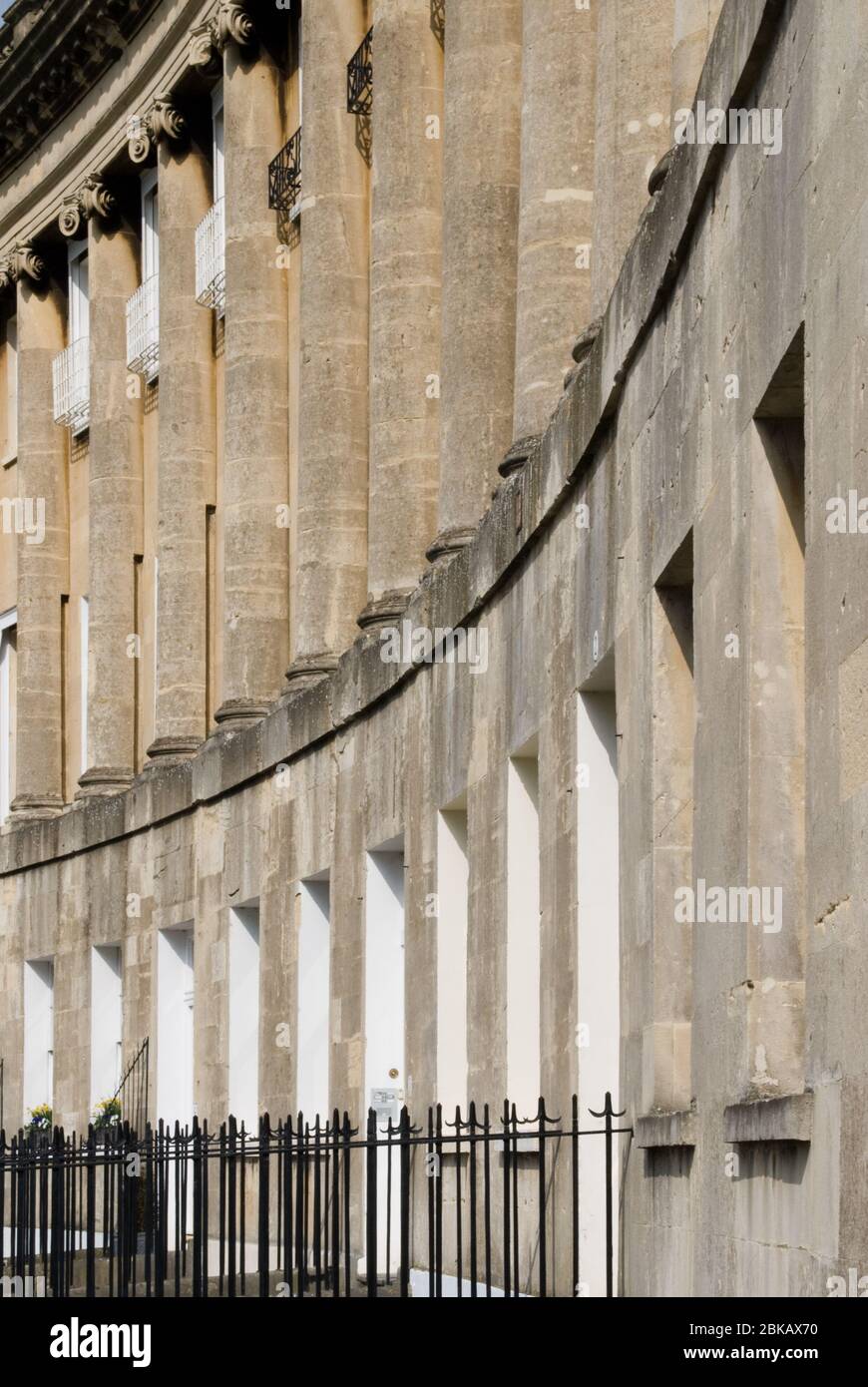 Bath Stone Terraced Houses Georgian Architecture Terraces The Royal ...