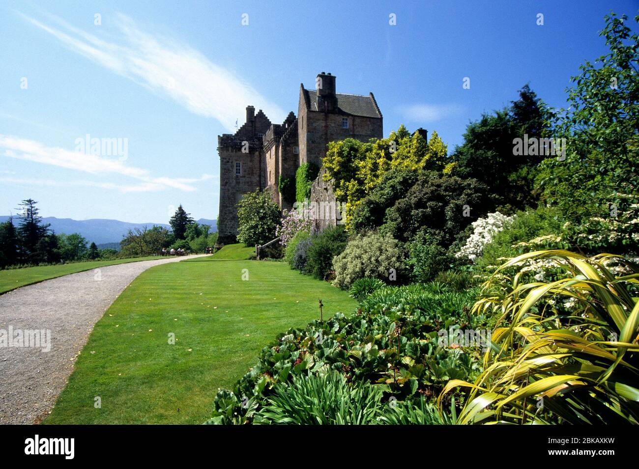 Brodick castle gardens hi-res stock photography and images - Alamy