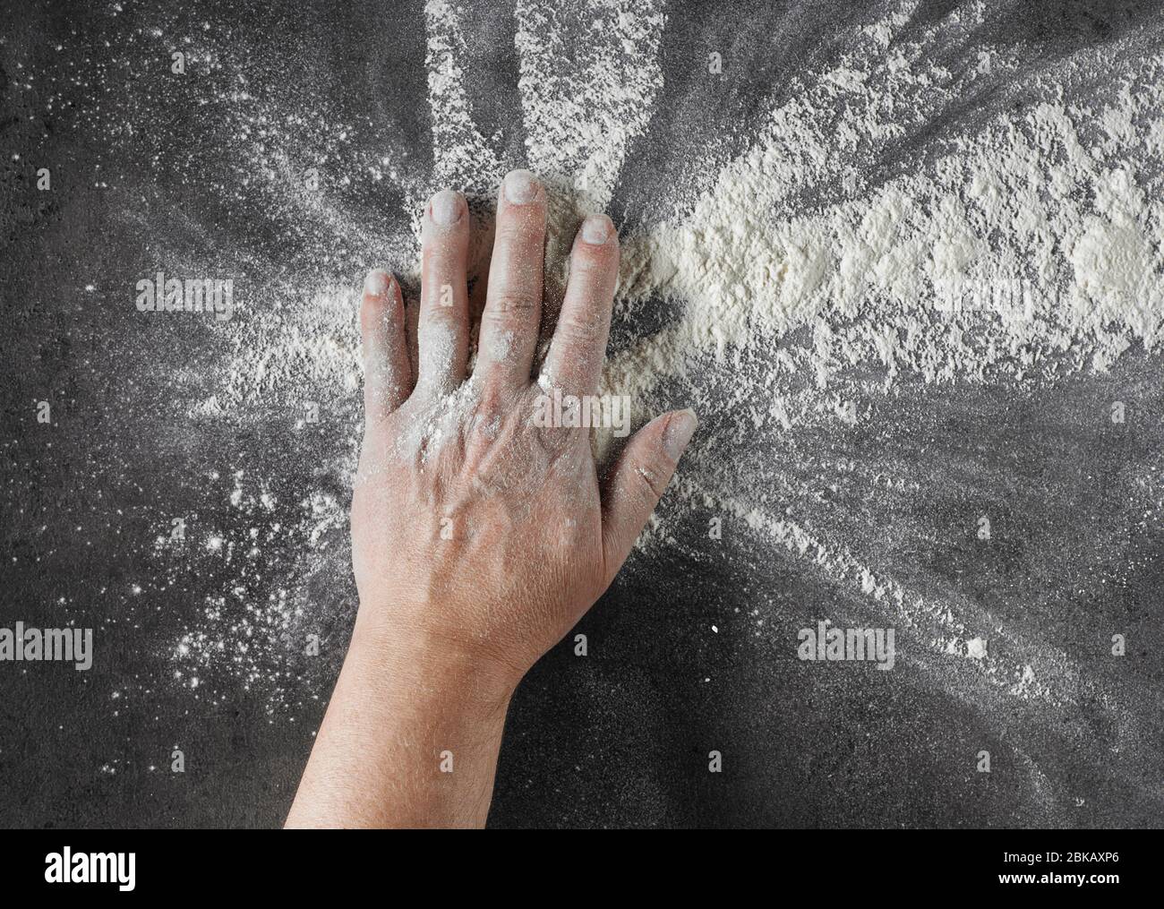 Hand Clap With Flour High Resolution Stock Photography and Images - Alamy