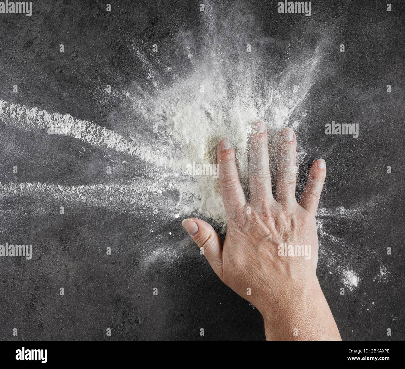 Hand Clap With Flour High Resolution Stock Photography and Images - Alamy