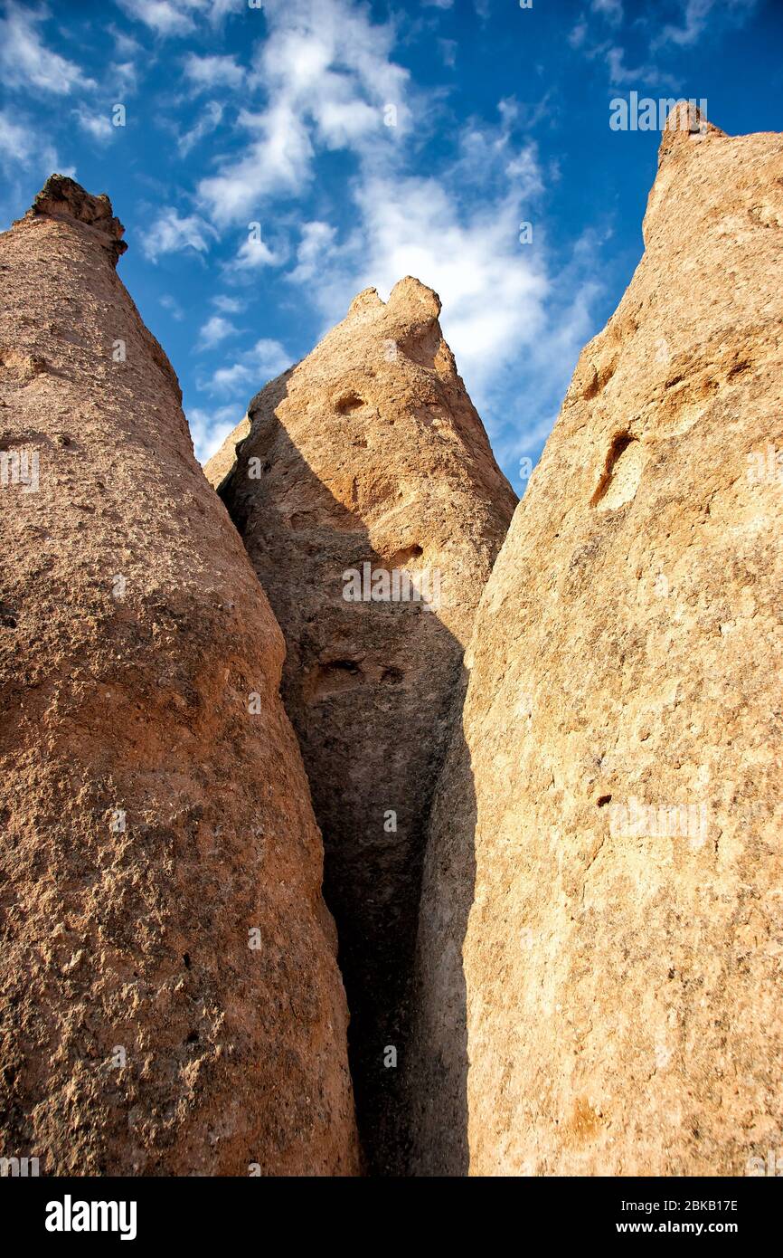 Rock formations in Cappadocia, Turkey Stock Photo - Alamy
