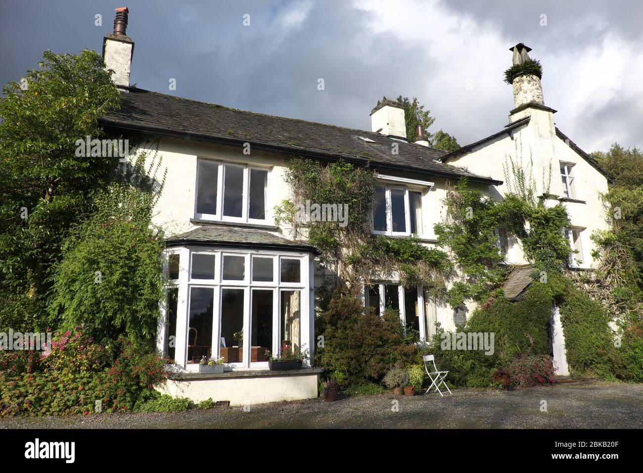 Rydal Mount, near Grasmere in the Lake District, was poet William ...