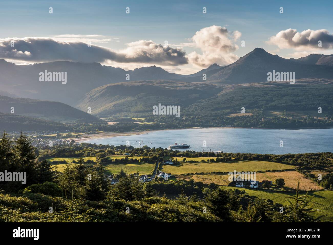 Arran brodick bay hi-res stock photography and images - Alamy