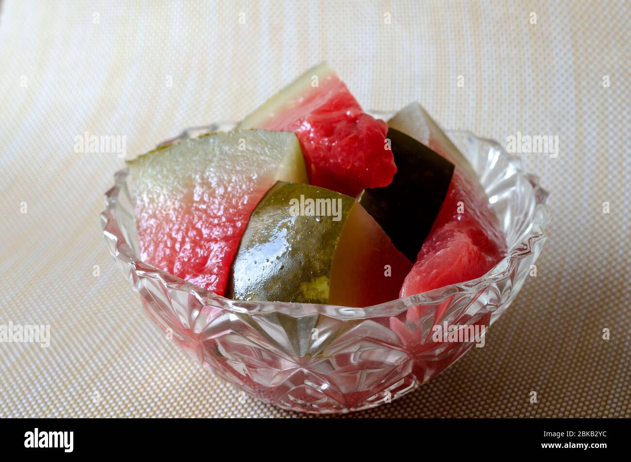 Pickled watermelon hi-res stock photography and images - Alamy