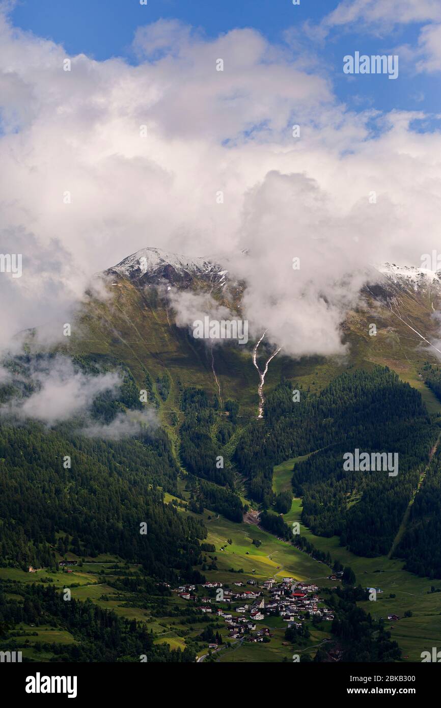 Austria tyrol meadow mountains flowers hi-res stock photography and ...