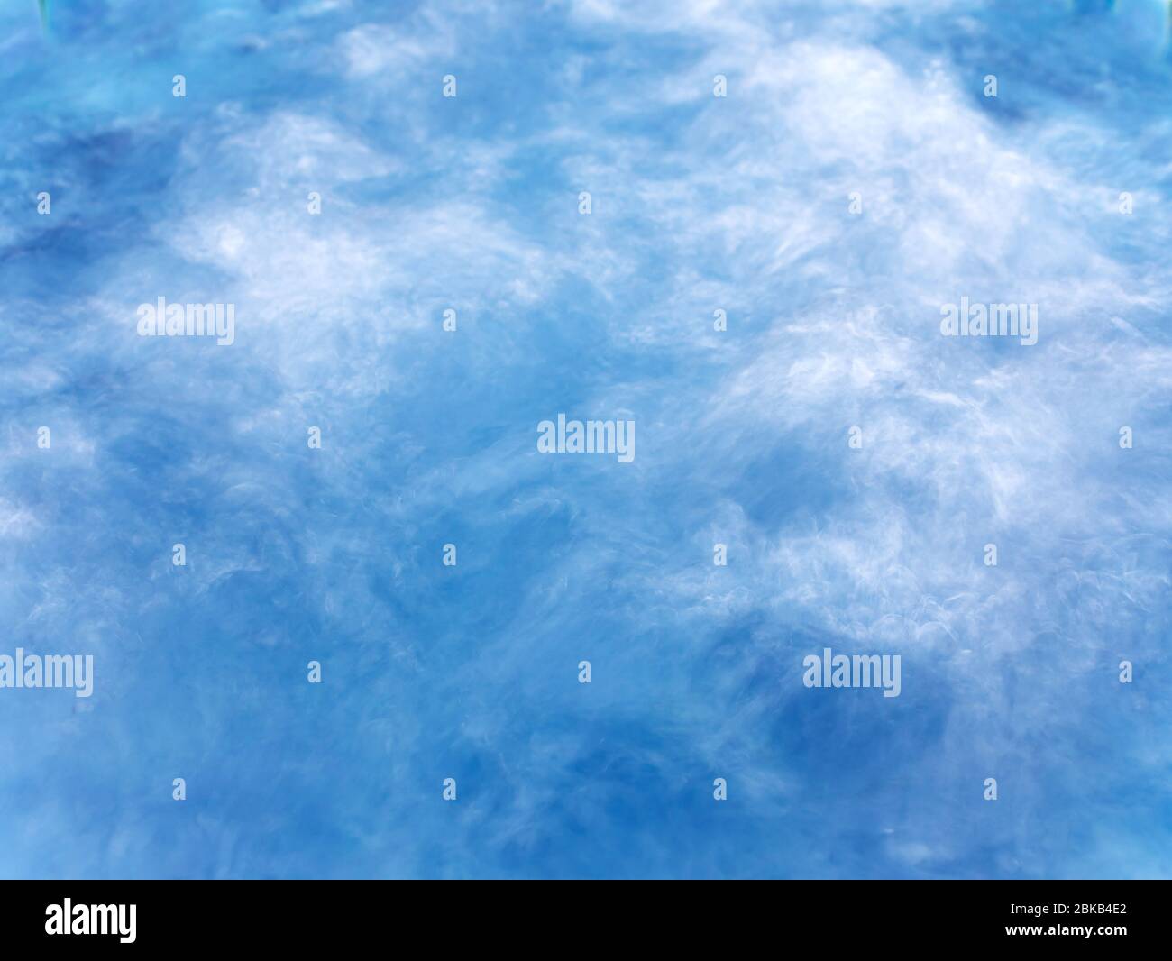 Bubbles of water in the pool Stock Photo - Alamy