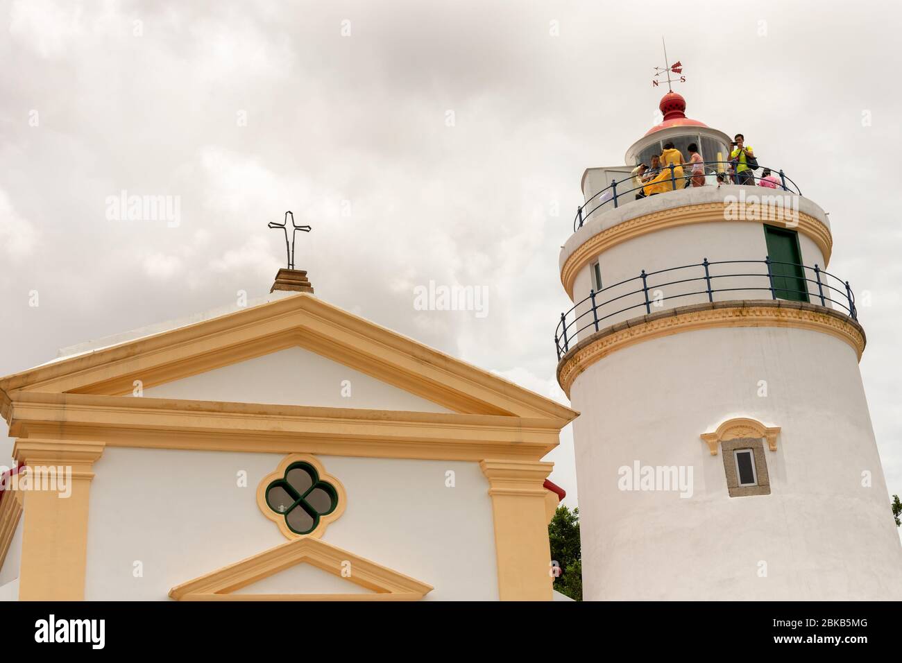 Macau (Macao SAR) / China - July 26, 2015: Capela de Nossa Senhora da ...