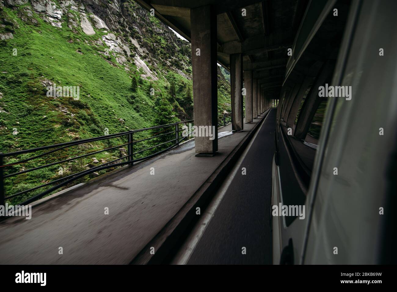 Rural landscape mountains vector hi-res stock photography and images ...