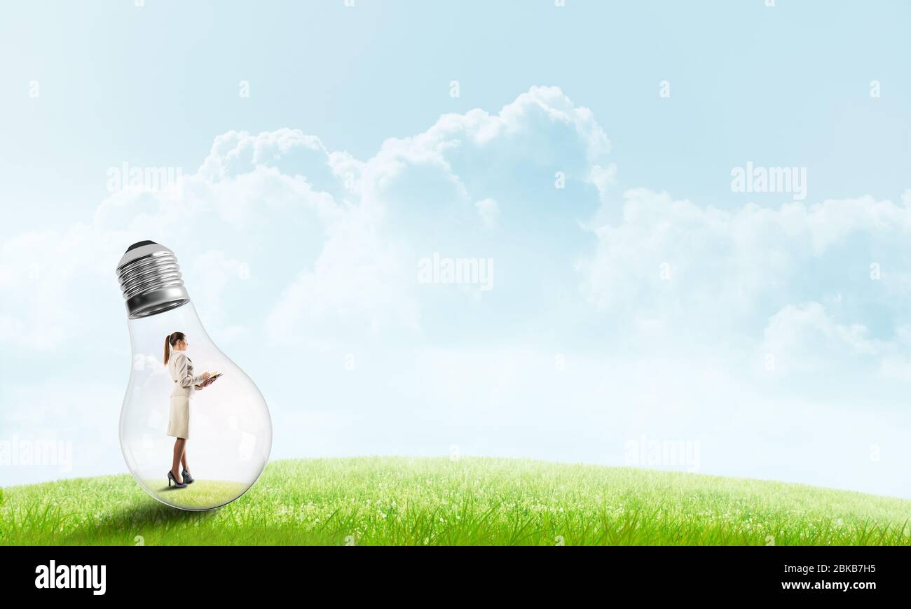 Alternative energy concept Stock Photo - Alamy