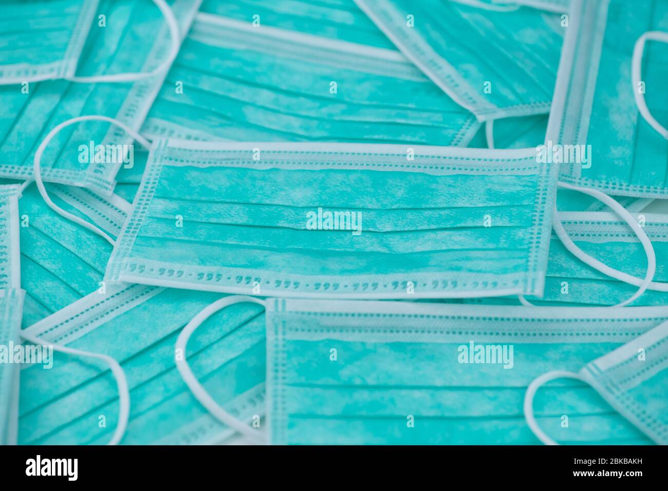 Surgical face mask background or texture (not seamless; close up Stock ...