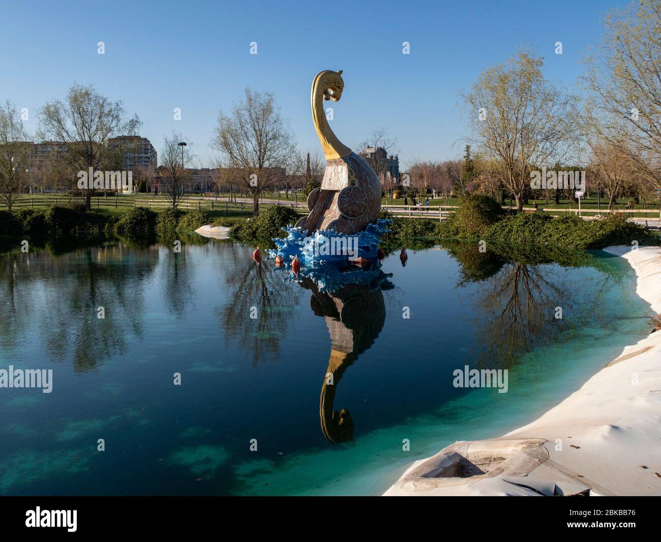 Europa Park in Torrejon, Spain, Europe Stock Photo - Alamy