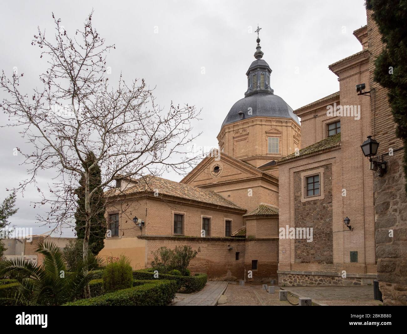 Dome of the Iglesia de San Ildefonso Jesuit church, Toledo, Spain ...