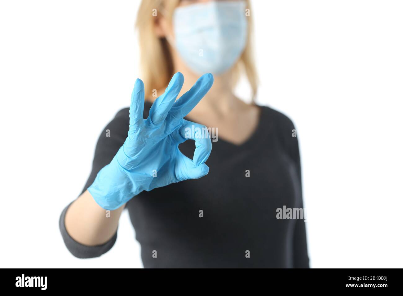 Ok hand symbol hi-res stock photography and images - Alamy