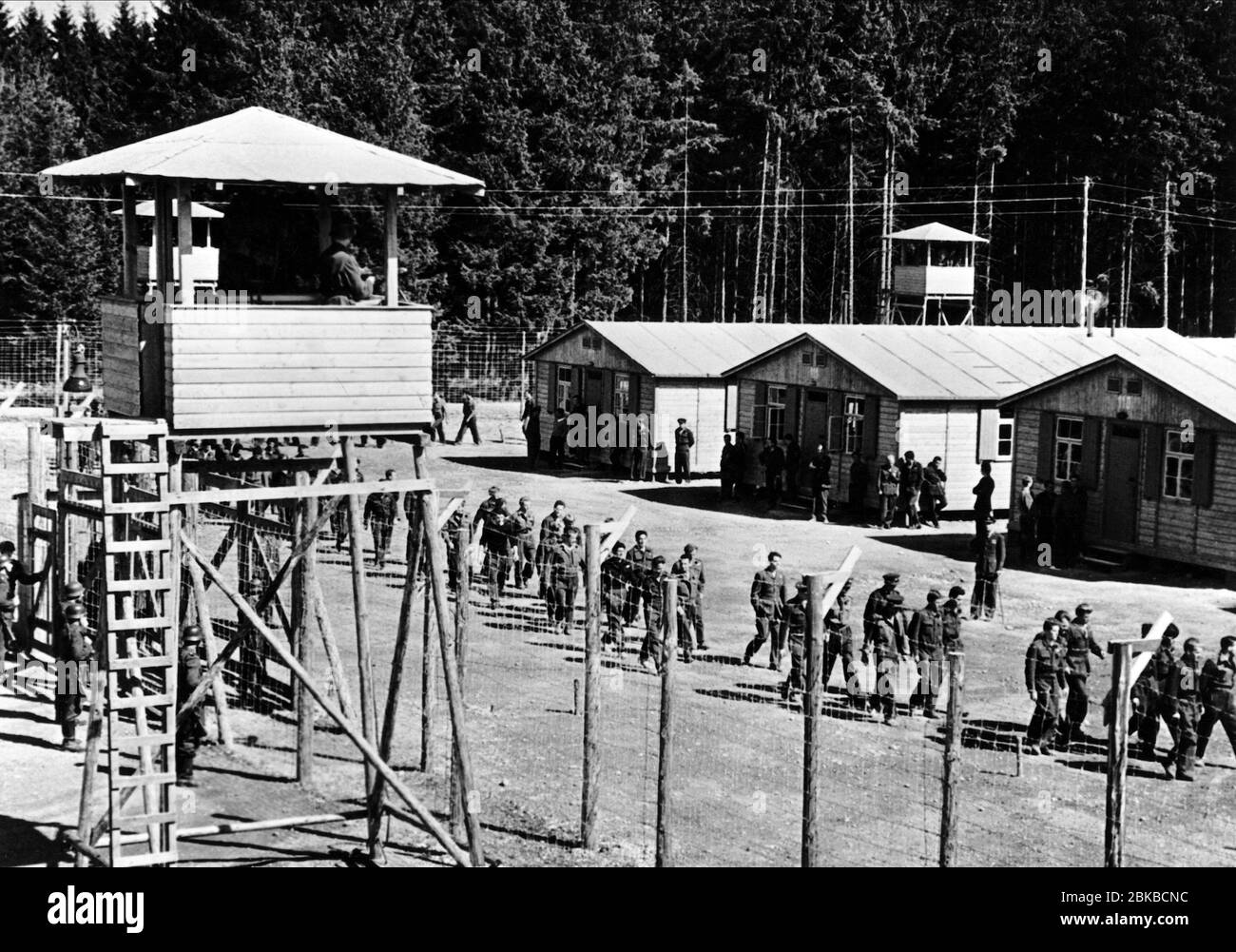 Prisoners Of War Scene Black and White Stock Photos & Images - Alamy