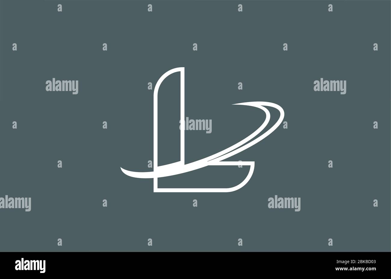 L letter logo icon for company and business Stock Vector Image & Art ...